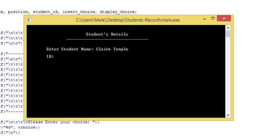 Simple Student Personal Information System Using C With Free Source Code Free Source Code 